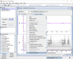 Machine Learning Detector – Quick Start Guide – Cornell Lab of ...